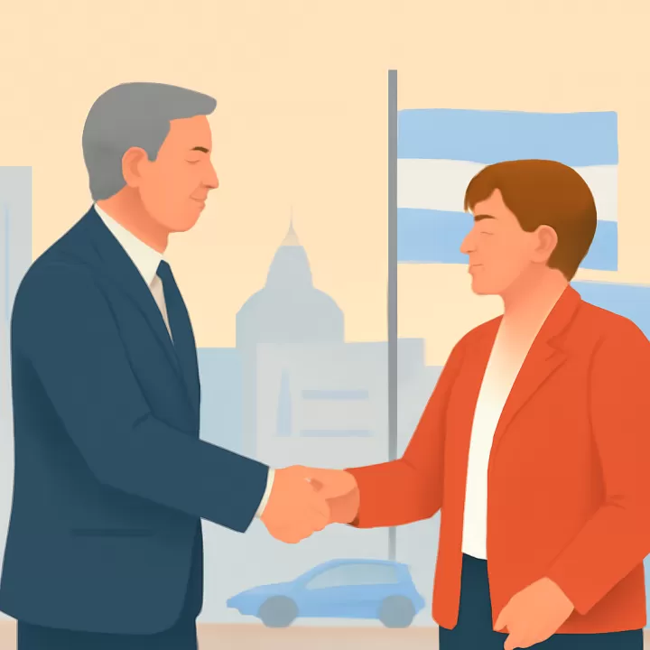 Luis Caputo se reunió con Kristalina Georgieva en Davos y recibió ...